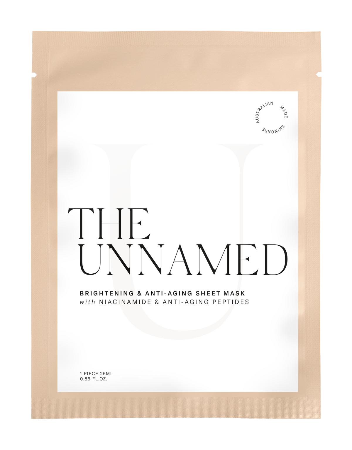 BRIGHTENING FACE SHEET MASK | The Unnamed Skincare – THE UNNAMED